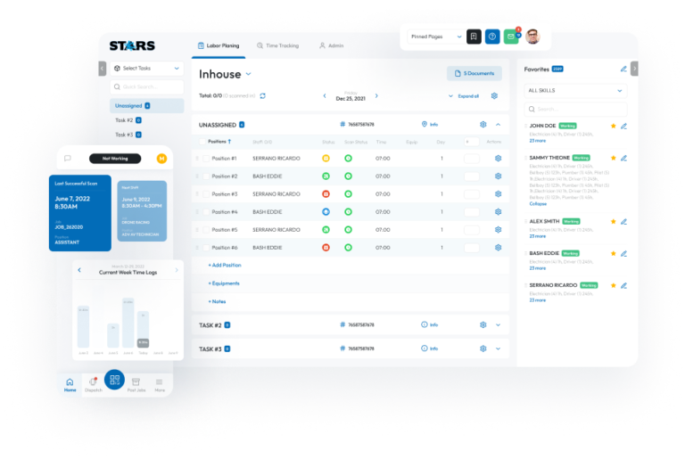 Home - Stars Labor - Labor Planning and Time Tracking