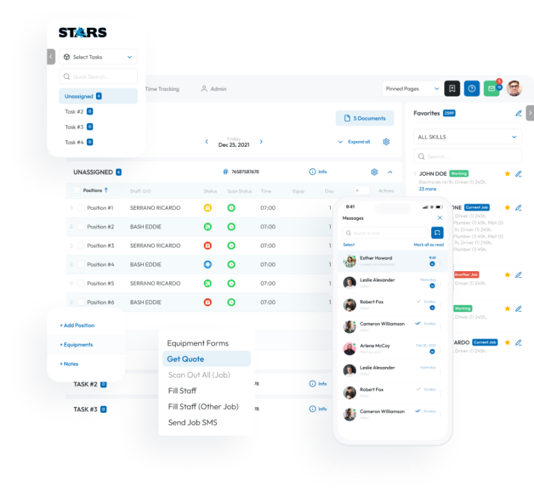 Home - Stars Labor - Labor Planning and Time Tracking